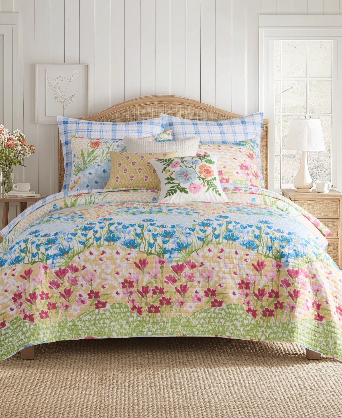 Click here for Levtex Home Blooming Hillside Reversible 2-Pc. Qui... prices