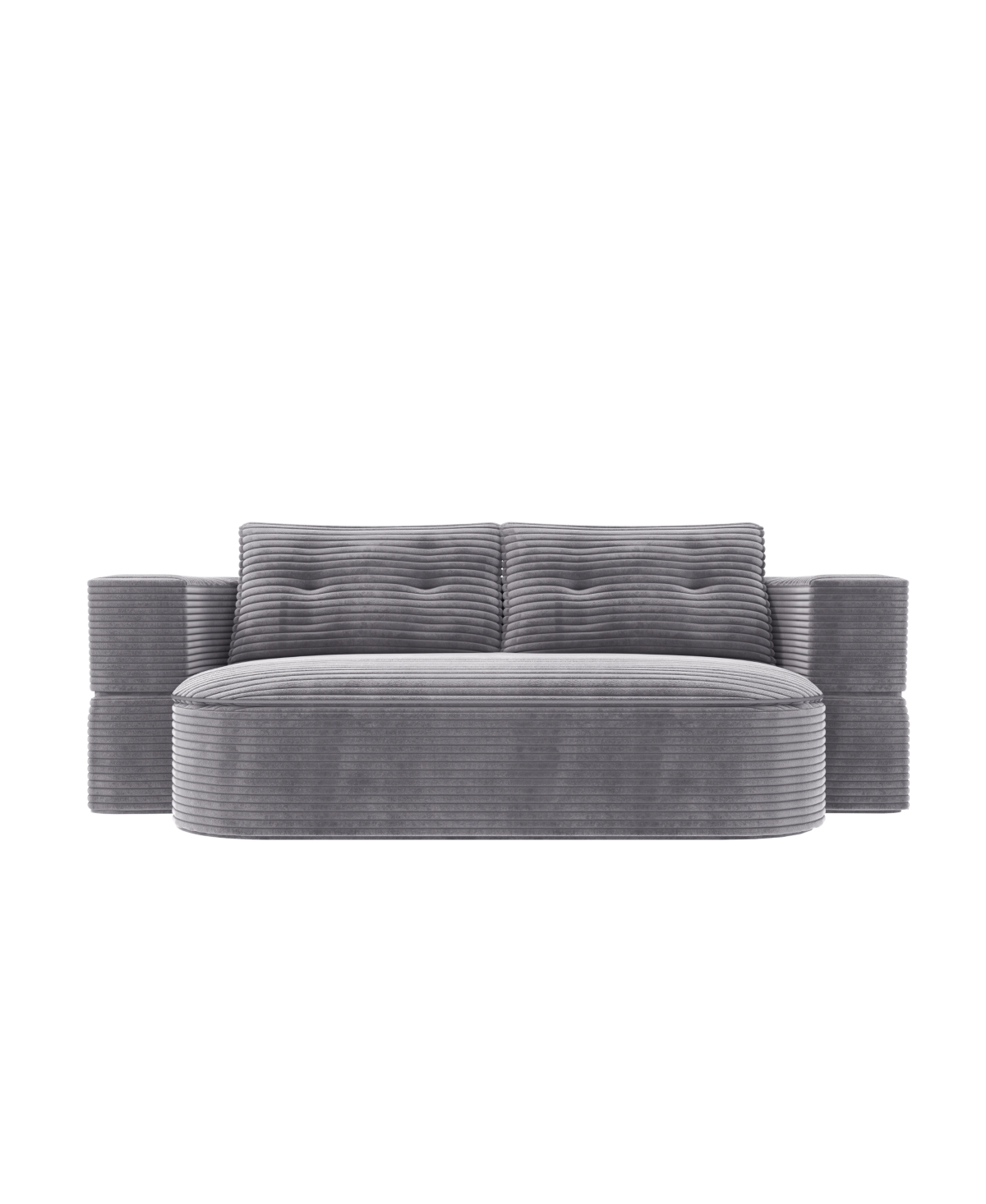 Click here for Jujabu Modern 2-in-1 Foldable Sofa with Functional... prices