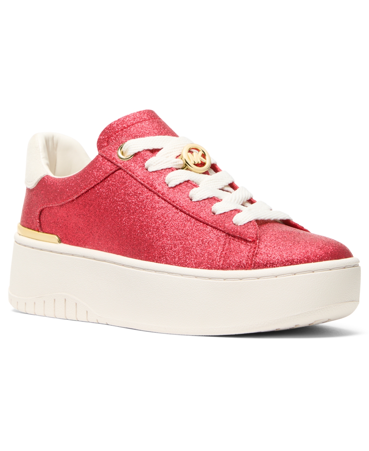 Click here for Michael Michael Kors Womens Dottie Lace Up Sneaker... prices