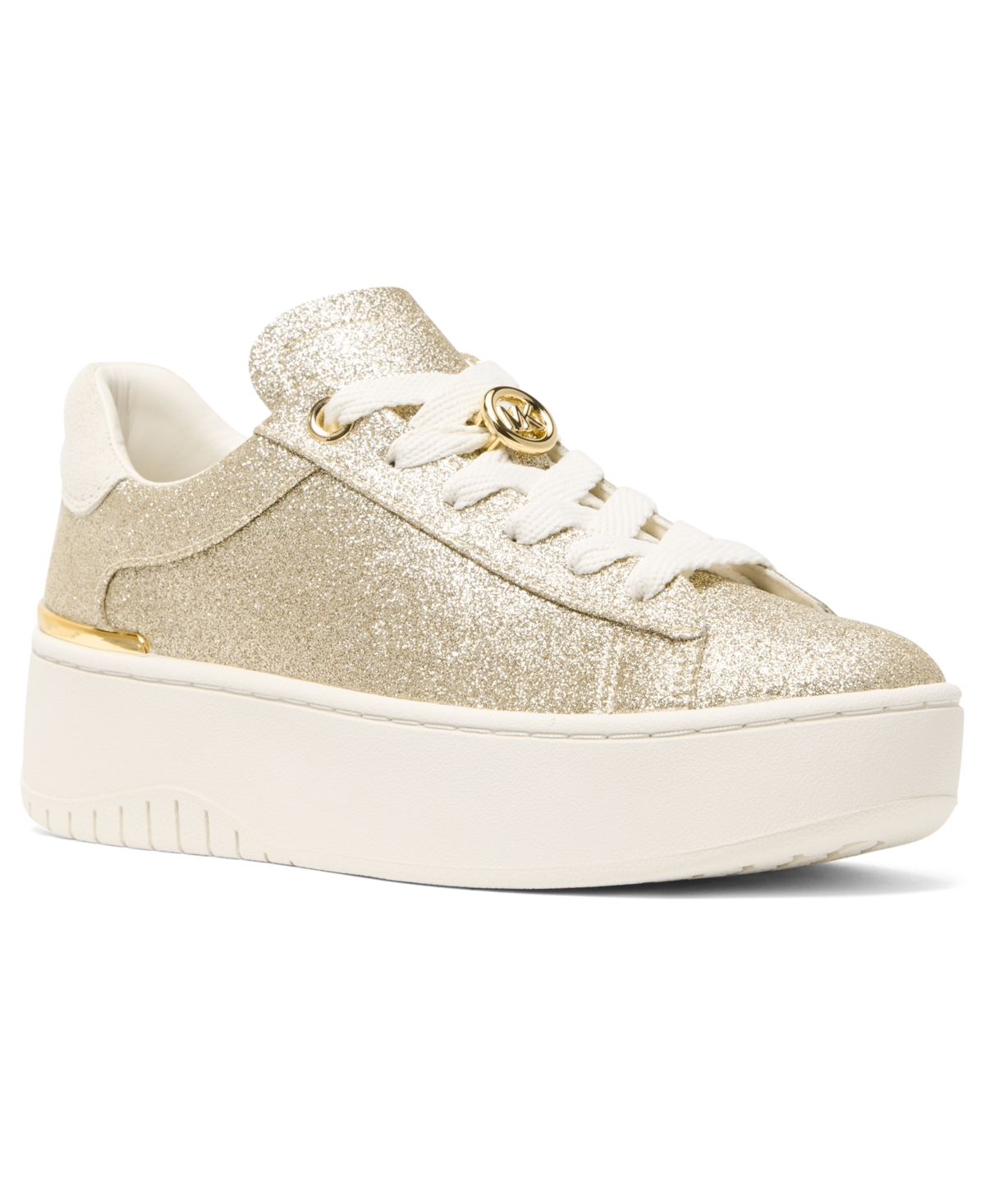 Click here for Michael Michael Kors Womens Dottie Lace Up Sneaker... prices