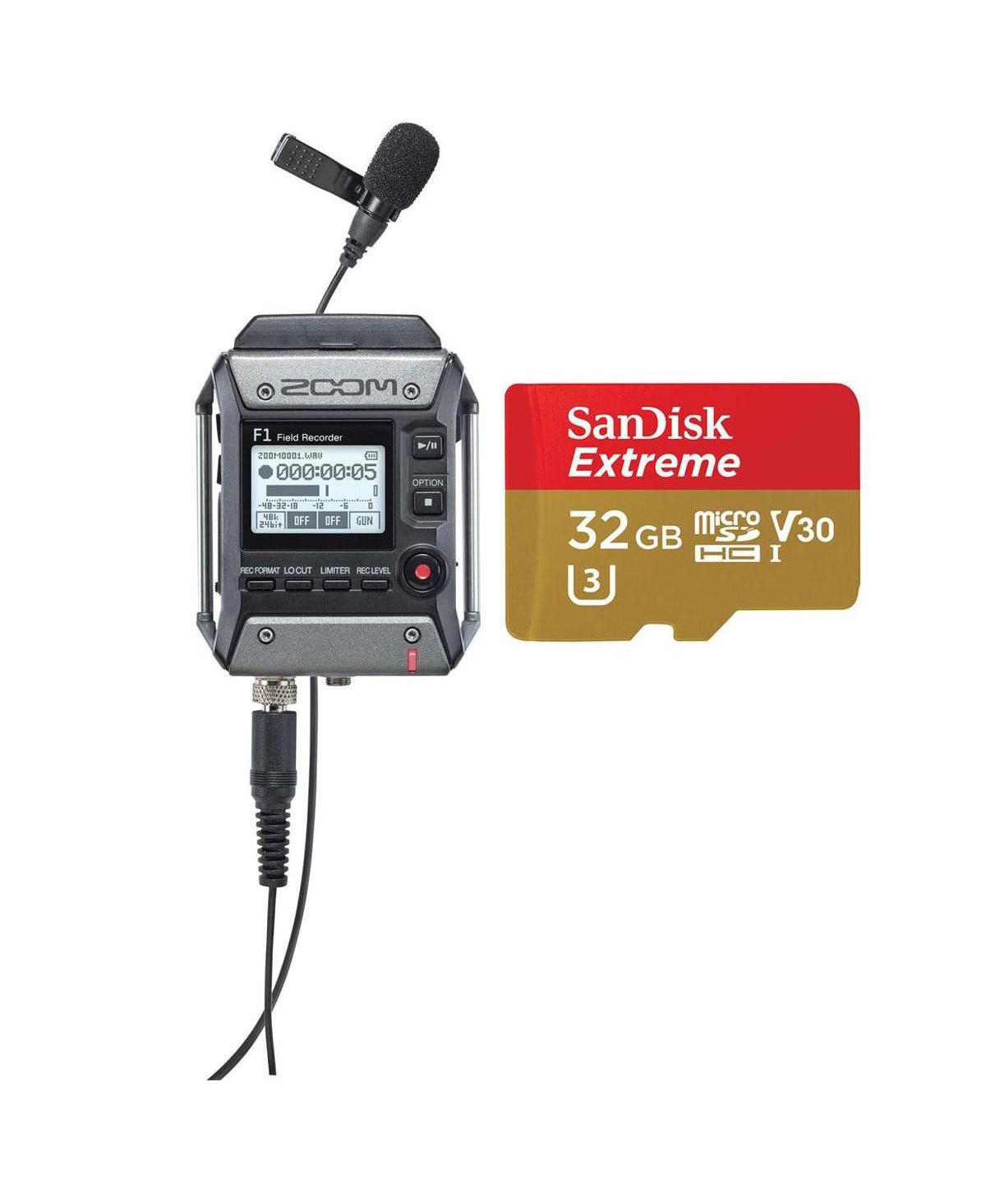 Click here for Zoom F1 Field Recorder with Lavalier Microphone -... prices