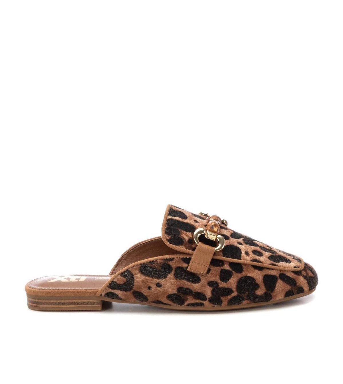 Click here for Xti Womens Animal Print Mules - Leopard prices
