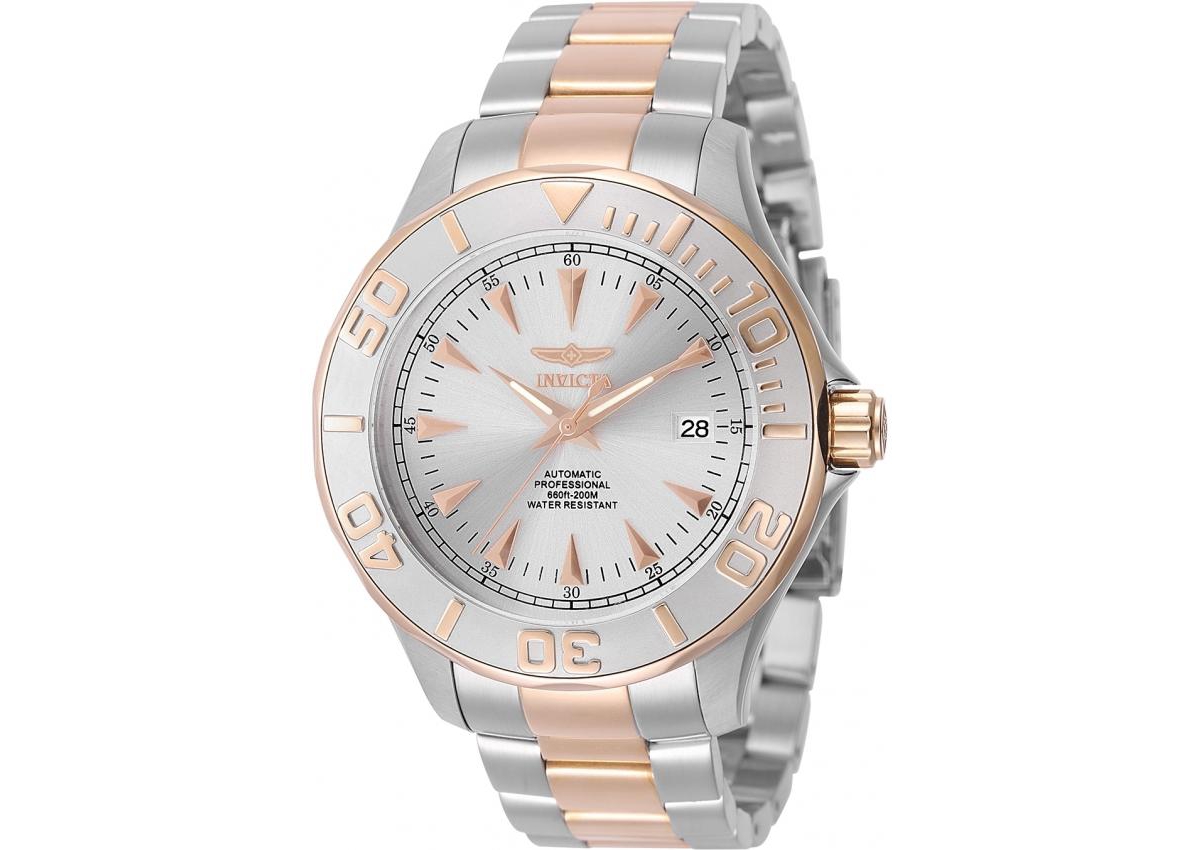 Click here for Invicta Mens 7112 Signature Automatic 3 Hand Silve... prices
