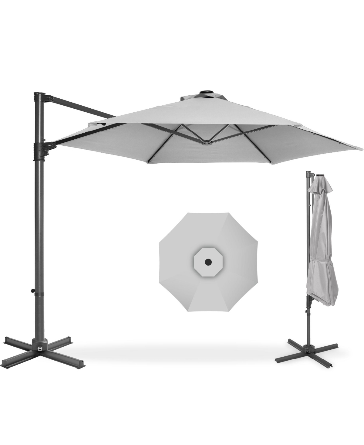 Click here for Best Choice Products 10ft 360° Rotating Canti... prices
