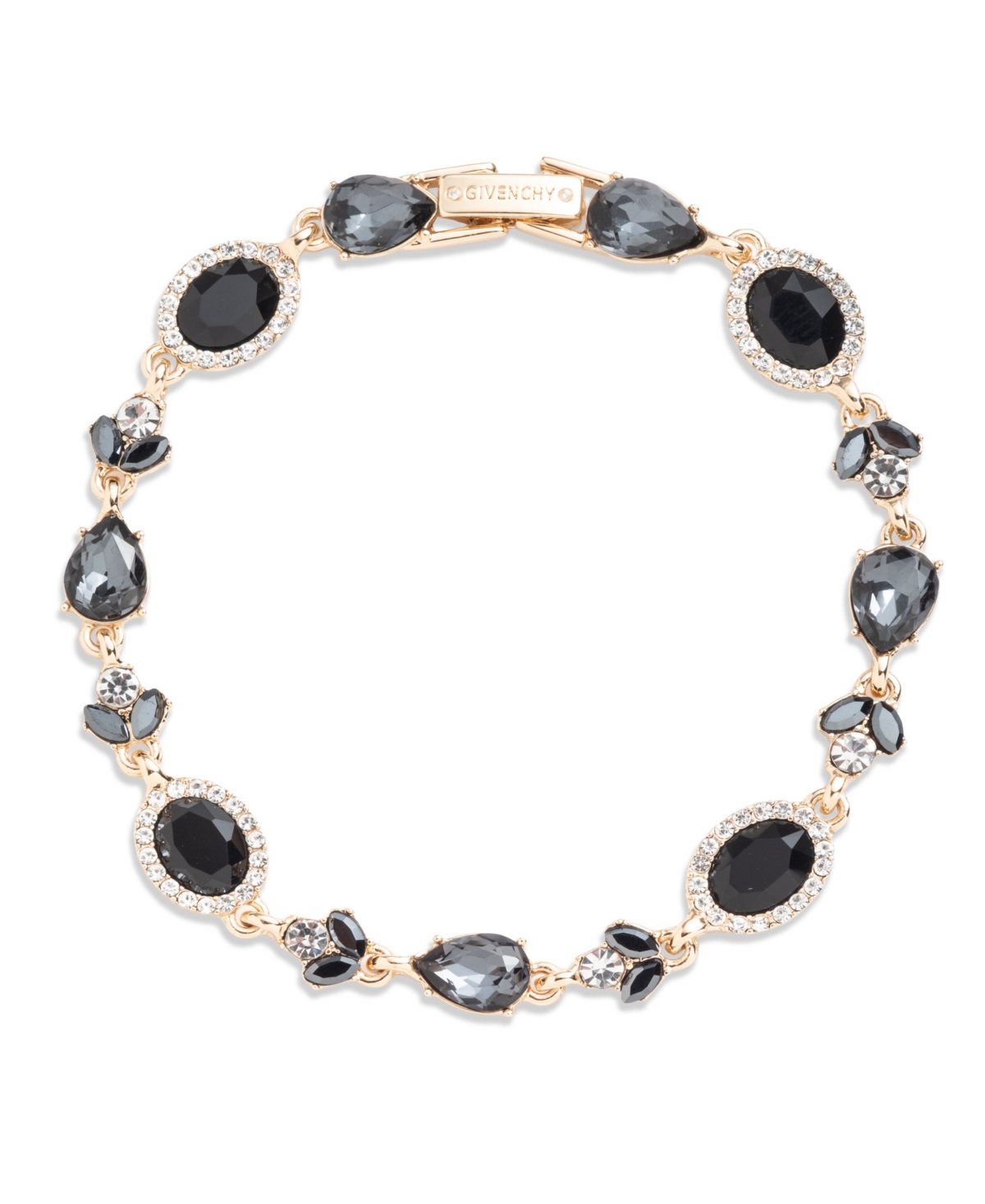 Click here for Givenchy Glass Stone Gold-Tone Drama Multi Flex Br... prices