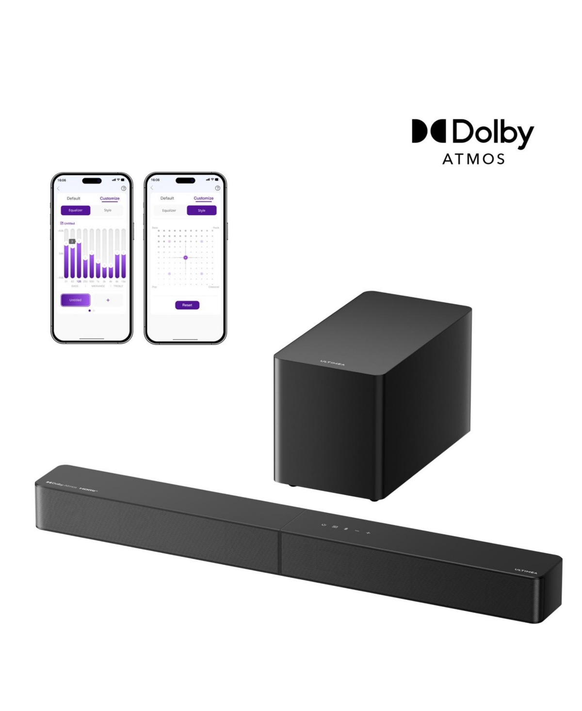Click here for Ultimea Poseidon M60 Boom 5.1ch Dolby Atmos Sound... prices