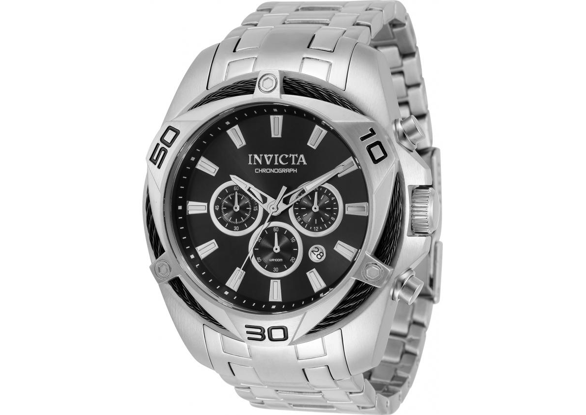 Click here for Invicta Mens 32372 Bolt Quartz Chronograph Black D... prices