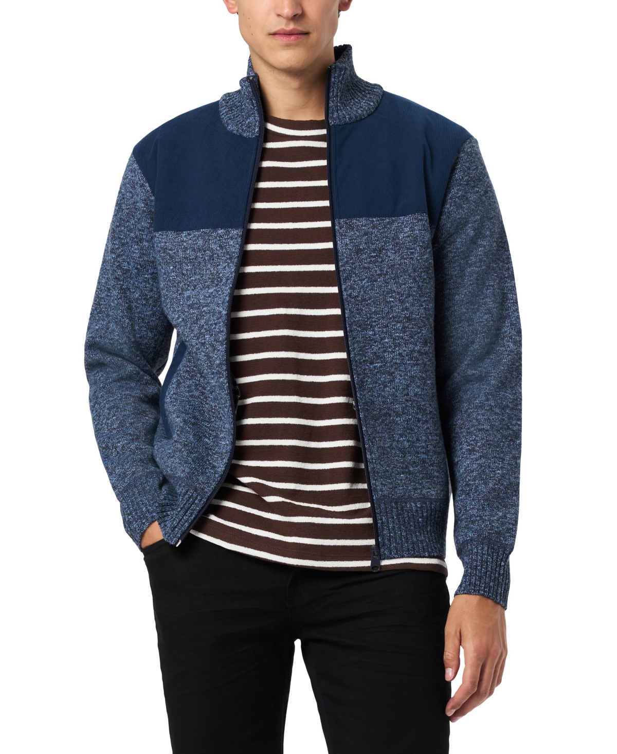 Click here for Buffalo David Bitton Mens Wando Relaxed Full-Zip K... prices
