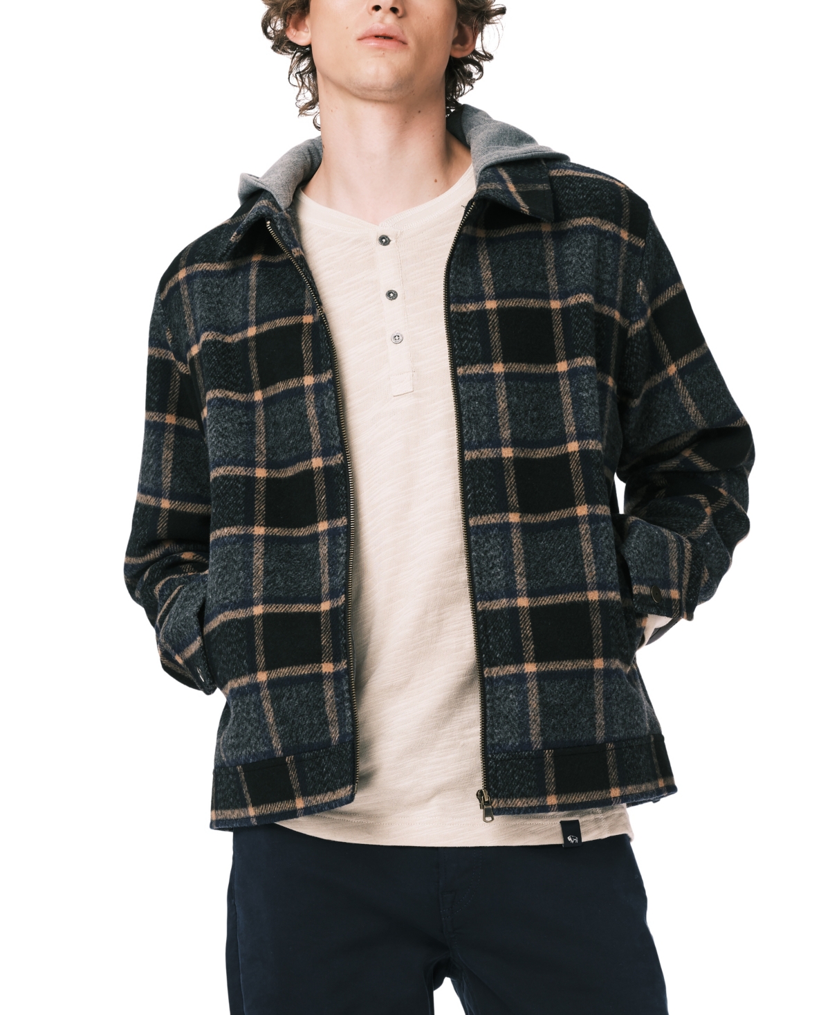 Click here for Buffalo David Bitton Mens Jude Hooded Boxy Jacket... prices