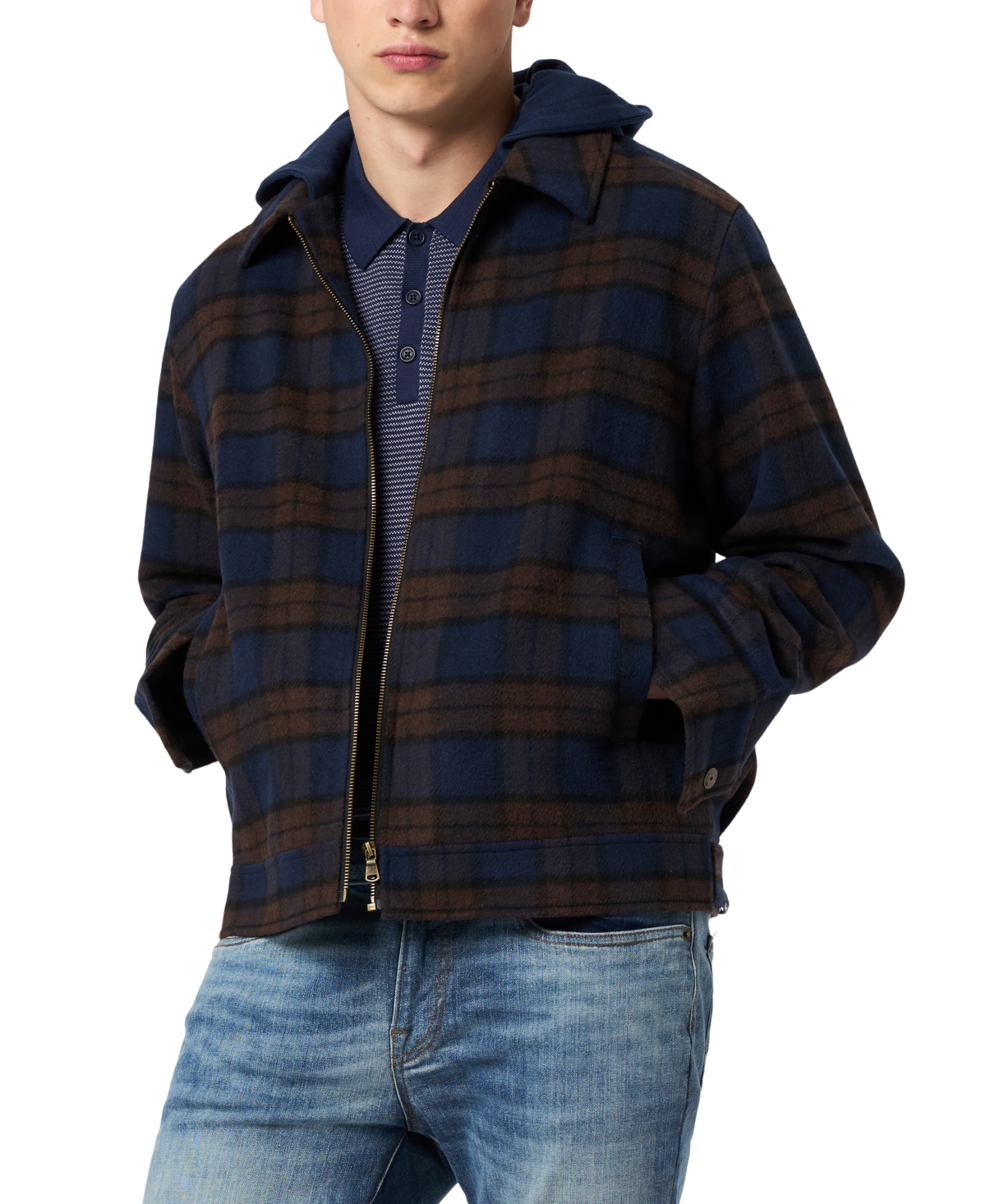 Click here for Buffalo David Bitton Mens Jude Hooded Boxy Jacket... prices