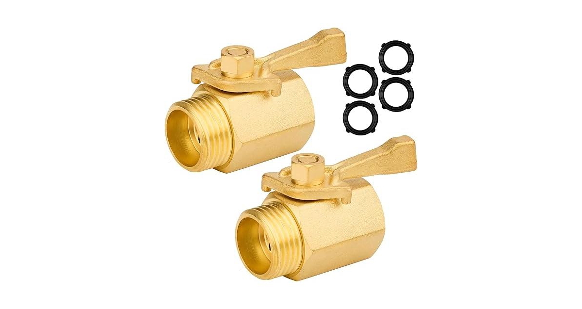 Click here for Twinkle Star Brass Shut Off Valve Garden Hose Heav... prices