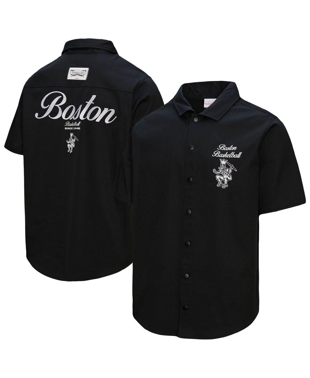 Click here for Mitchell & Ness Mens Black Boston Celtics Hardwood... prices