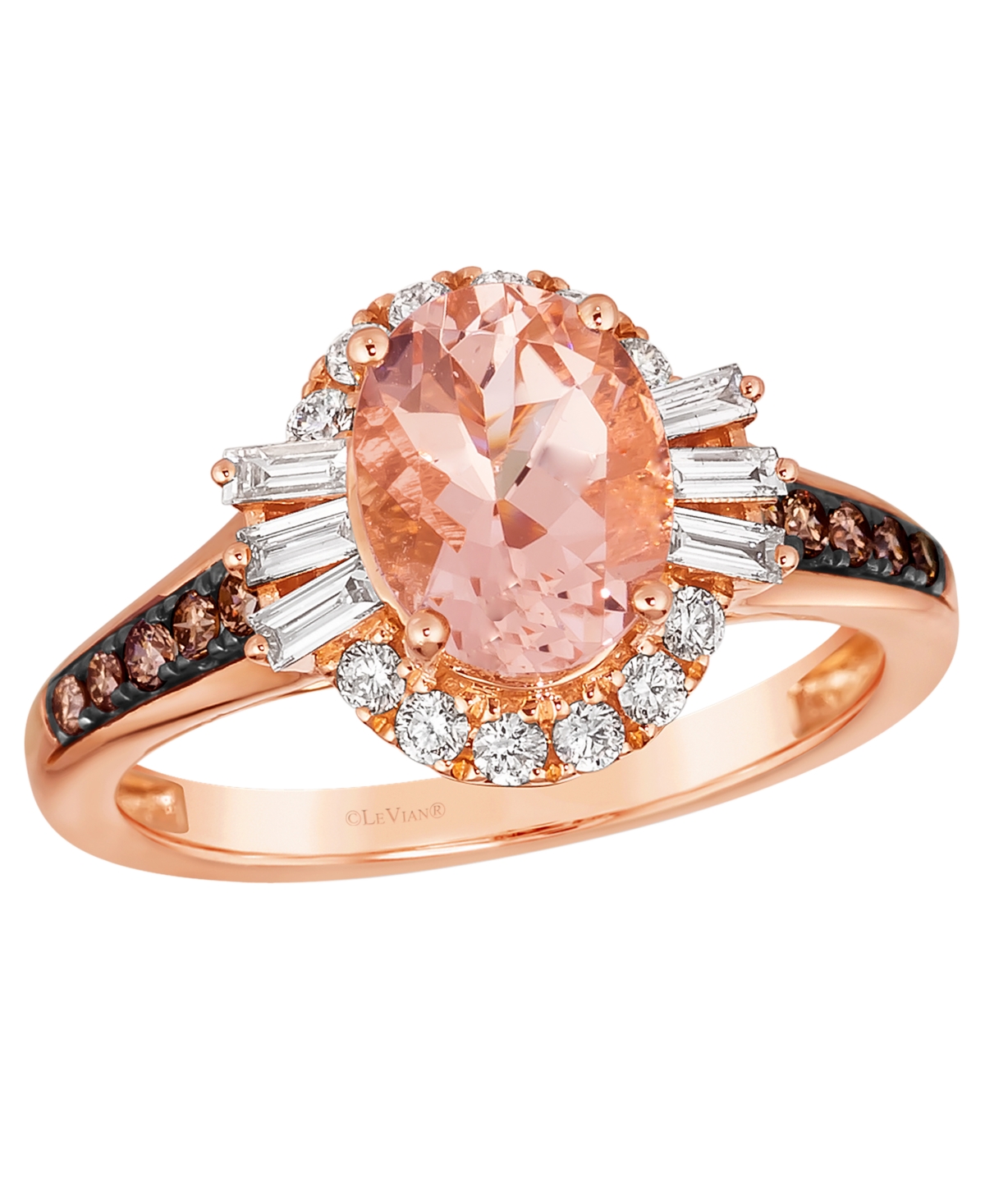 Click here for Le Vian Morganite (1.30 ct. t.w.)  Baguette Vanill... prices
