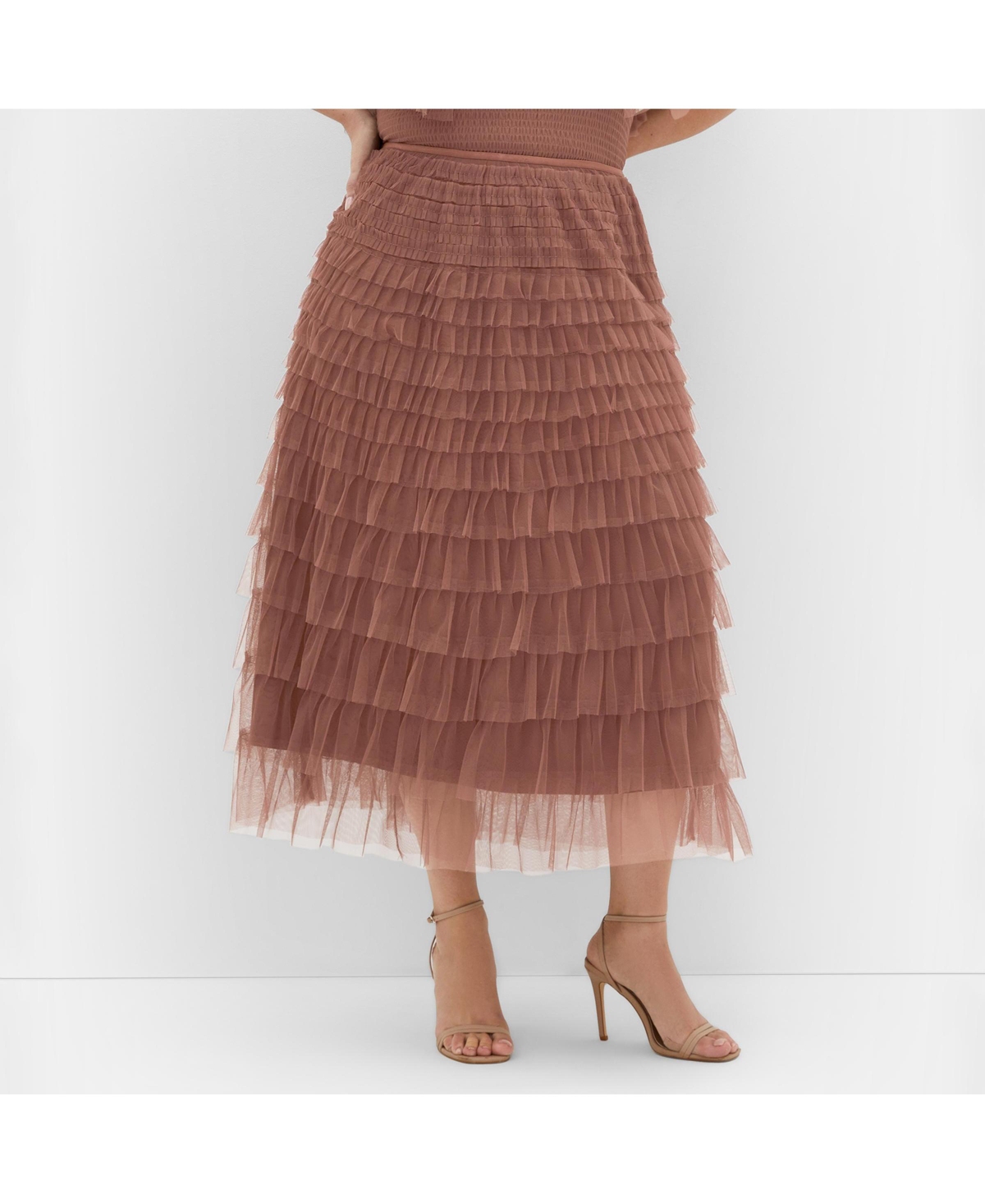 Click here for Plus Size Averi Skirt - Roseberry prices
