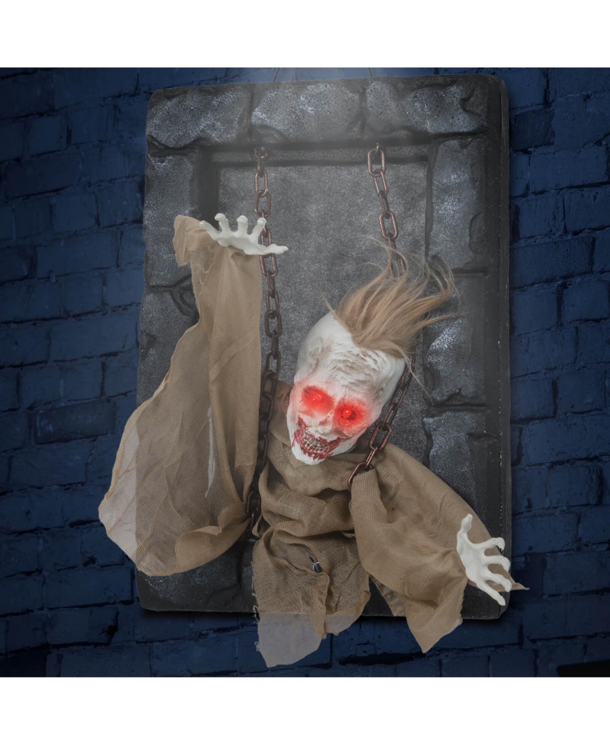 Click here for Halloween Hanging Animated Zombie Prisoner Decorat... prices