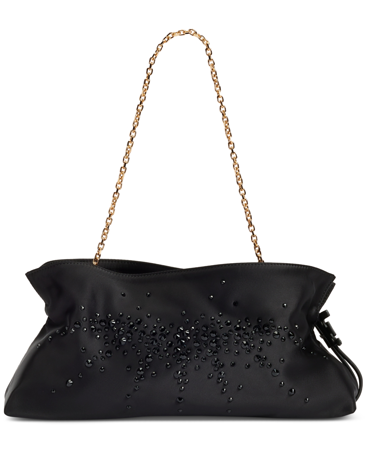 Click here for Sam Edelman Poppy Oversized Clutch - Black prices