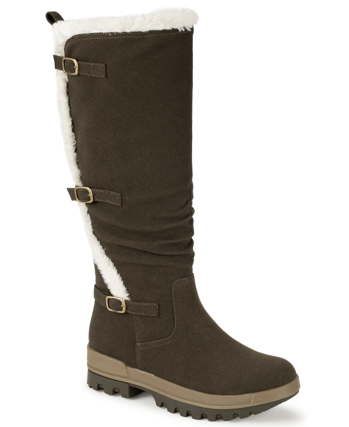 Click here for Baretraps Womens Navia Tall Boots - Dark Brown prices