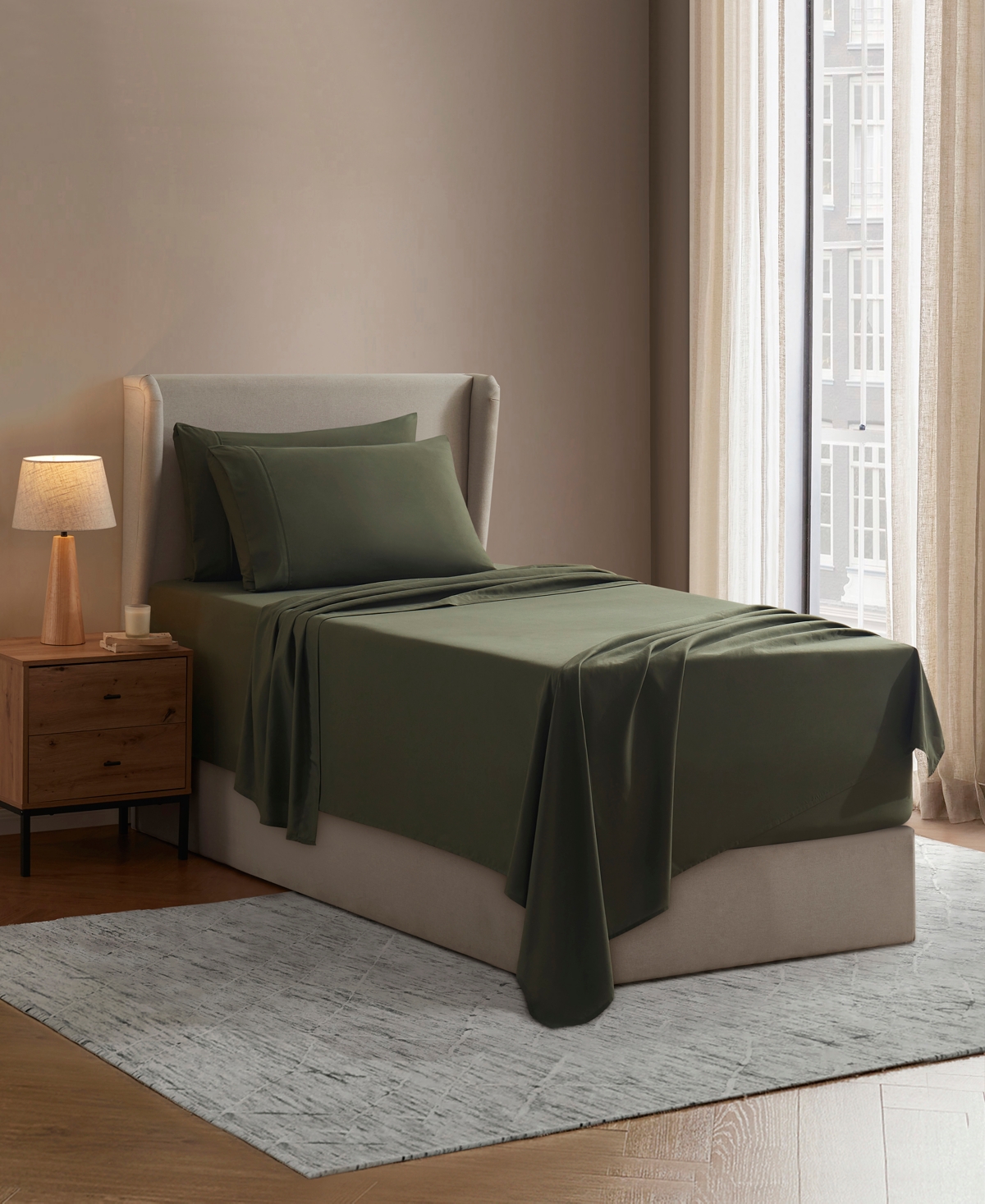 Click here for Nestl Extra Deep Pocket 4-Pc. Sheet Set  Twin - Ol... prices