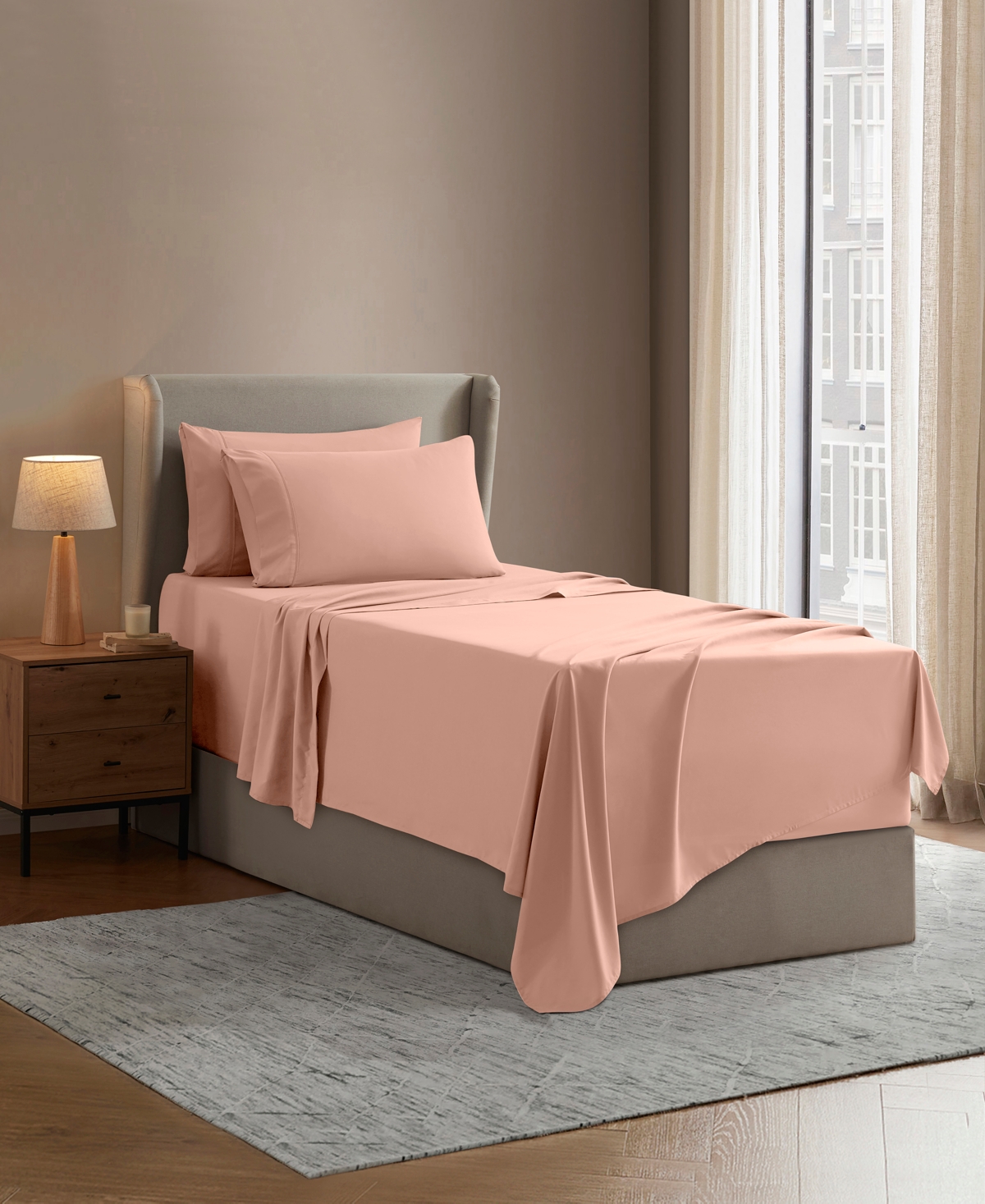 Click here for Nestl Extra Deep Pocket 4-Pc. Sheet Set  Twin - Pe... prices