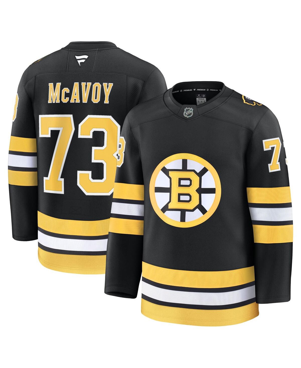 Click here for Fanatics Mens Charlie McAvoy Black Boston Bruins H... prices