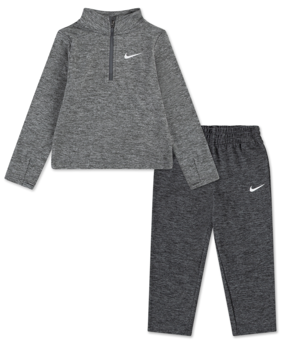 Click here for Nike Boys Toddler 2T-4T 2-Piece Quarter-Zip Sunset... prices