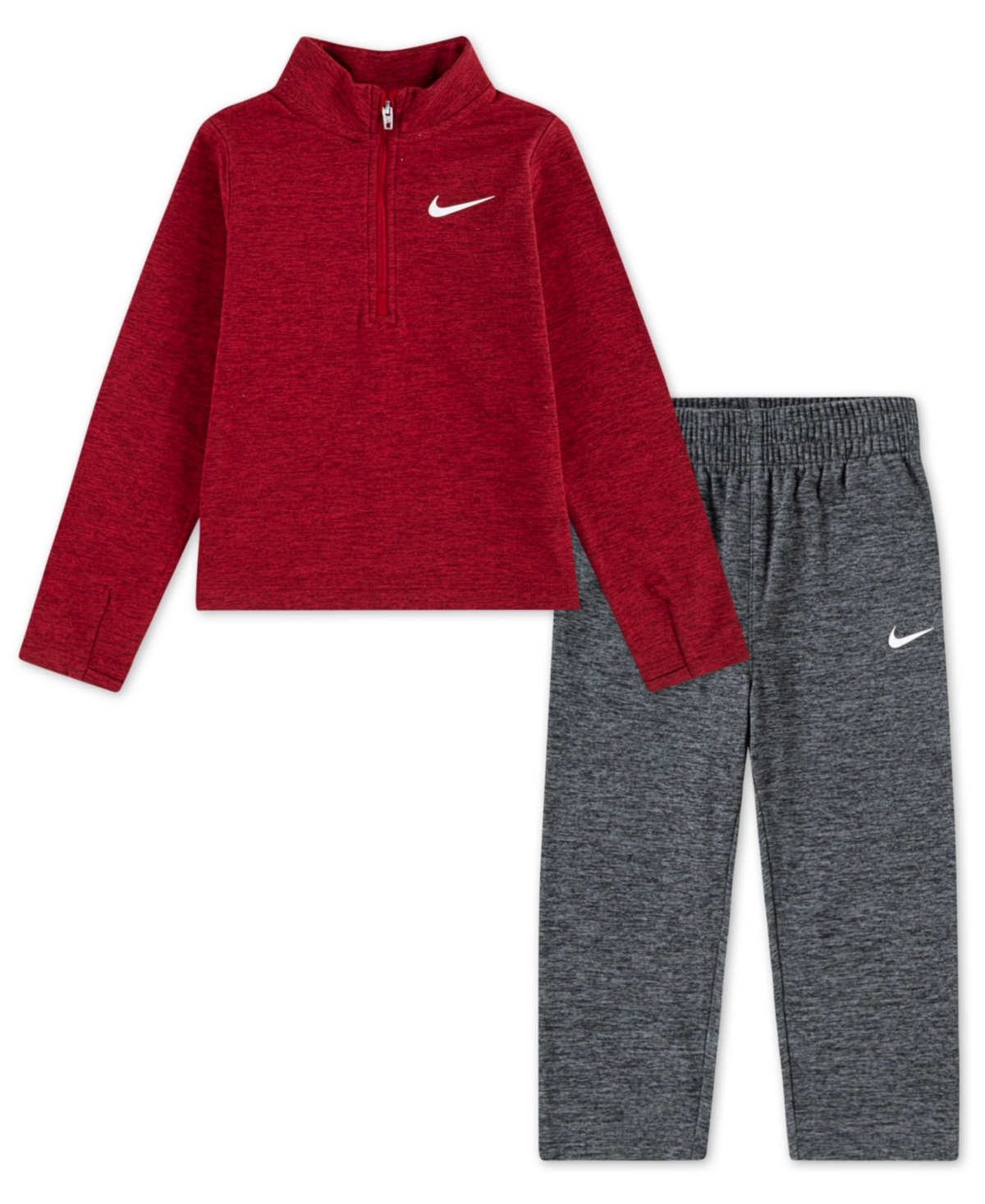 Click here for Nike Boys Toddler 2T-4T 2-Piece Quarter-Zip Sunset... prices