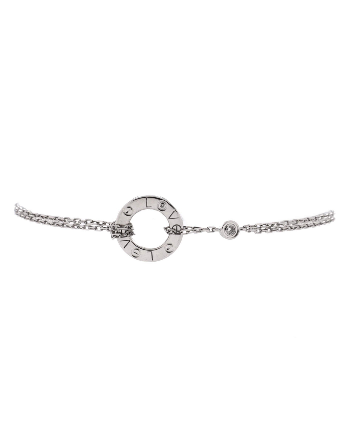 Click here for Pre-Owned Cartier 2 Diamonds Love Bracelet - 18k w... prices