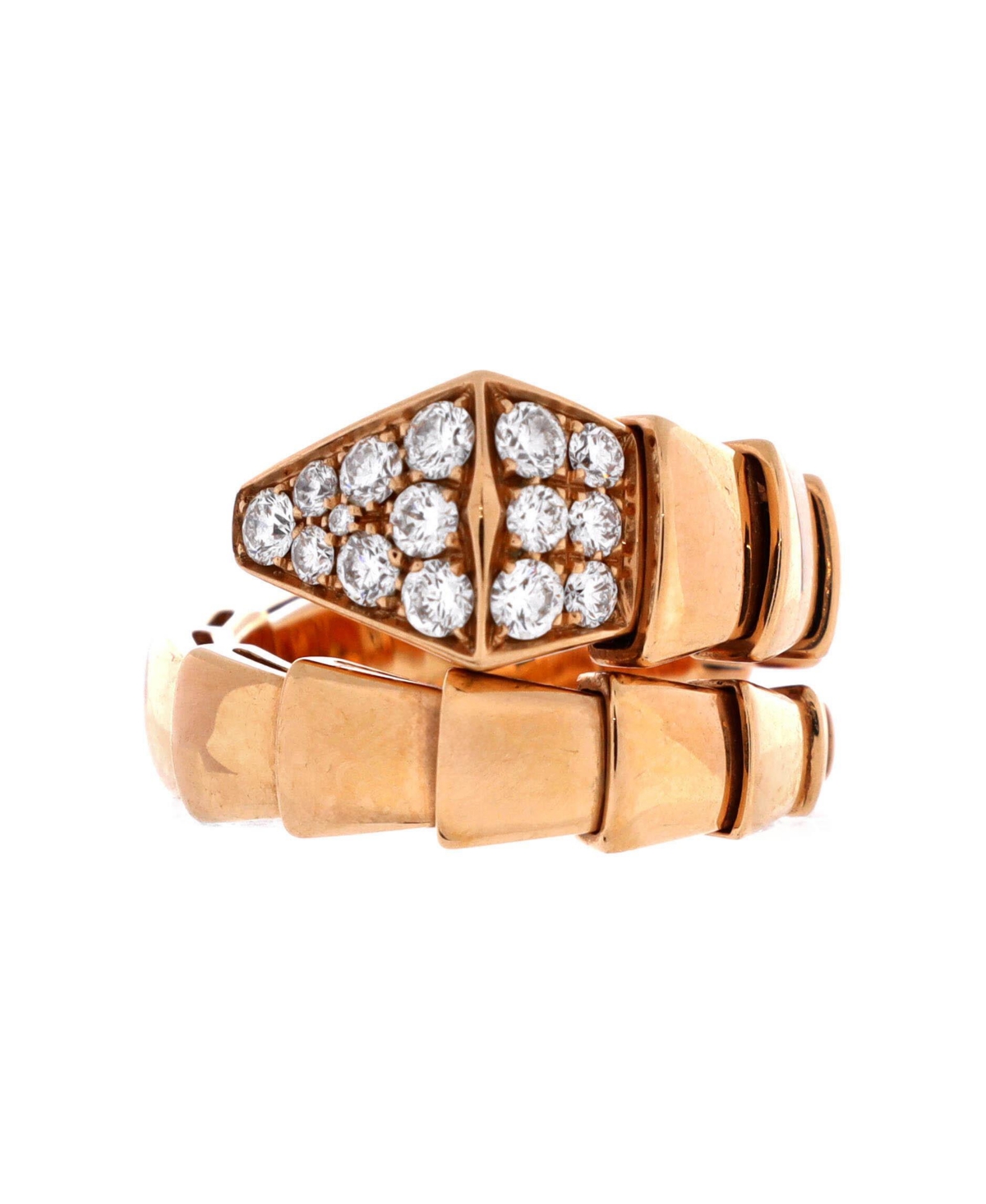 Click here for Pre-Owned Bvlgari Serpenti Viper One-Coil Ring - 1... prices