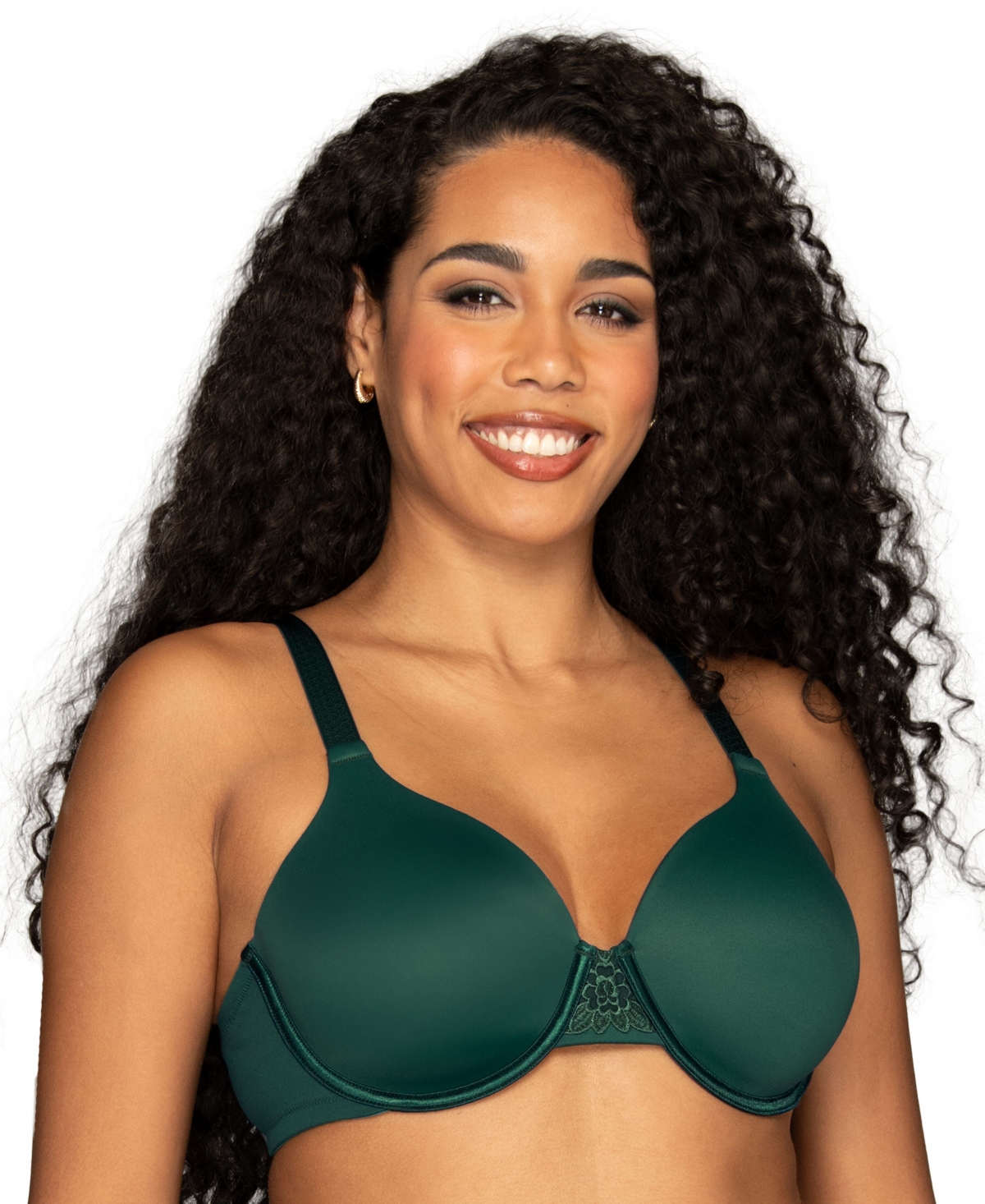 Vanity Fair Beauty Back Full-Figure Back-Smoothing Underwire Bra - 76380  C  Green