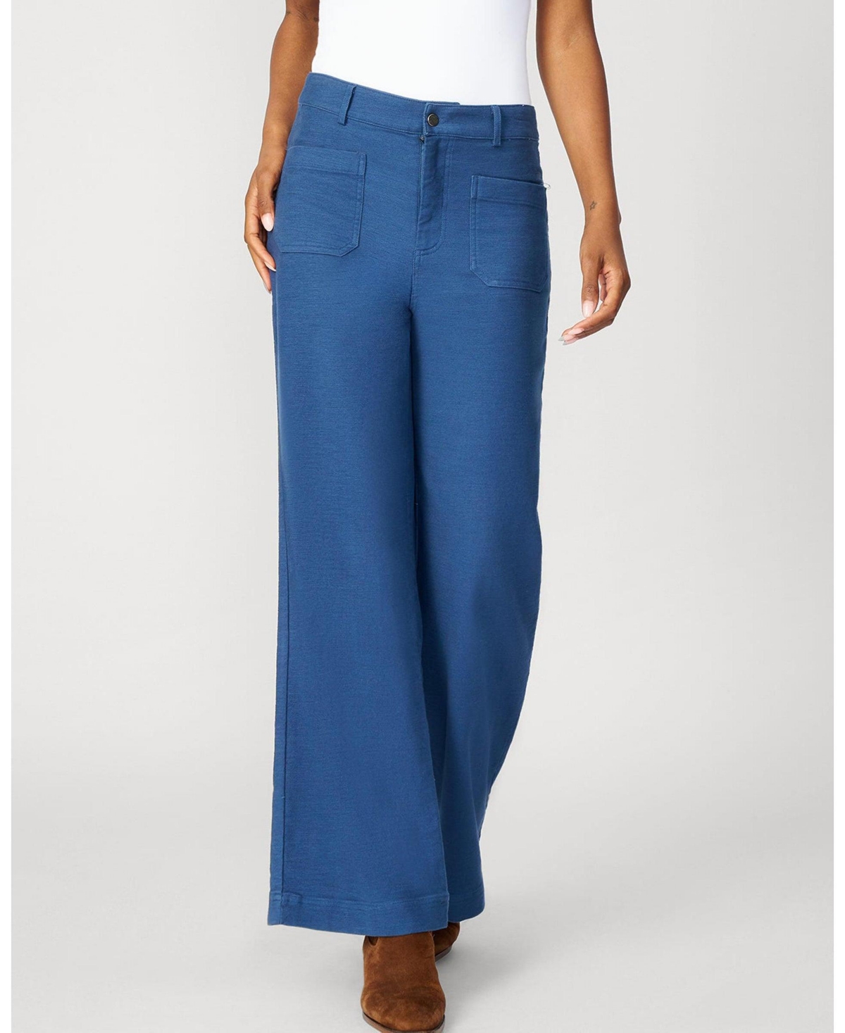 Click here for Cable & Gauge Womens High Rise Flare Twill Pant -... prices