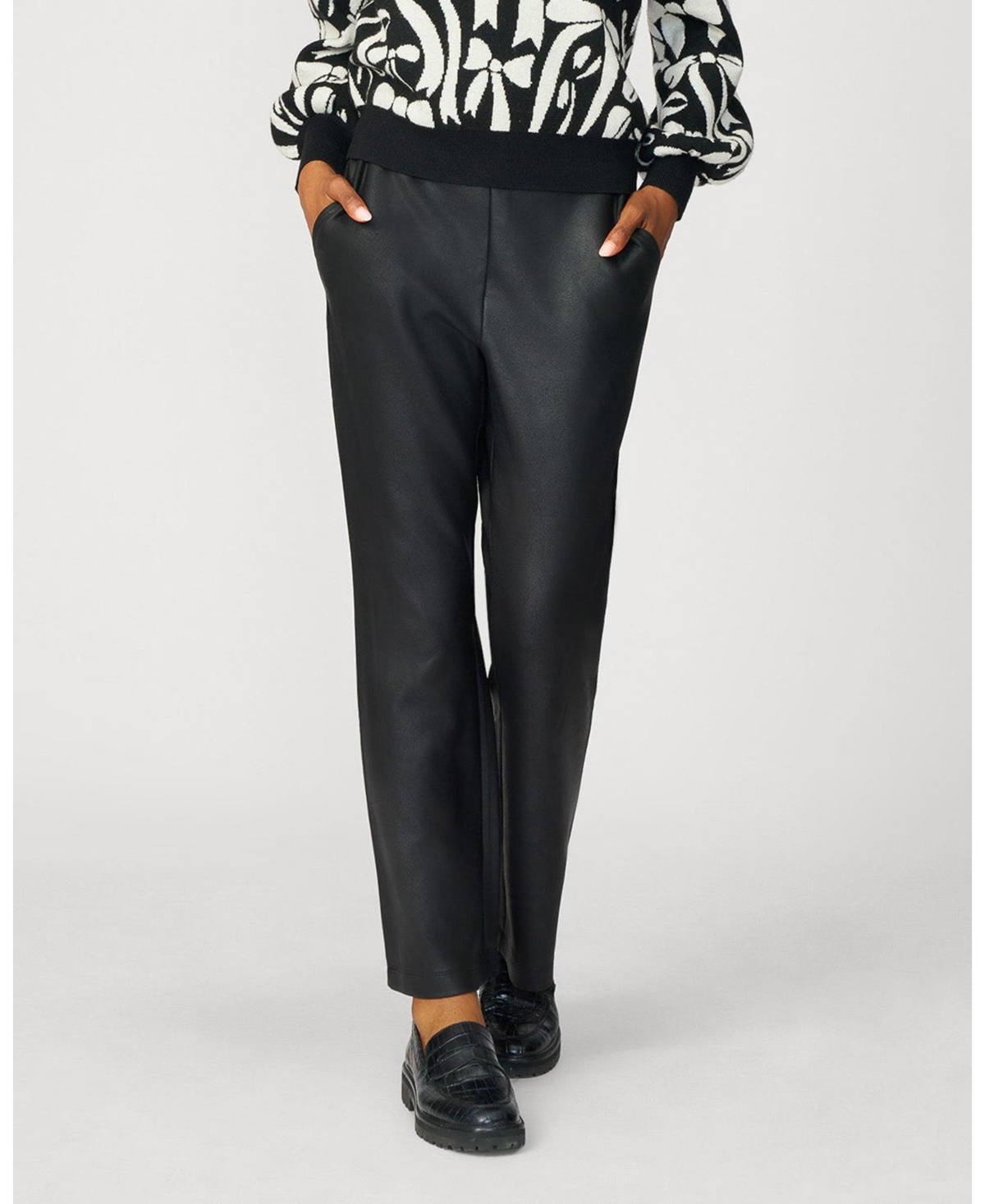 Click here for Cable & Gauge Womens Coated Pull On Bootcut Pant -... prices