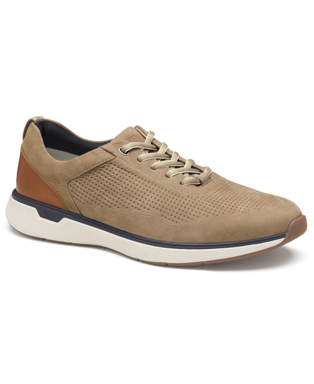 Click here for Johnston & Murphy Mens Round Toe Nubuck Sneakers -... prices