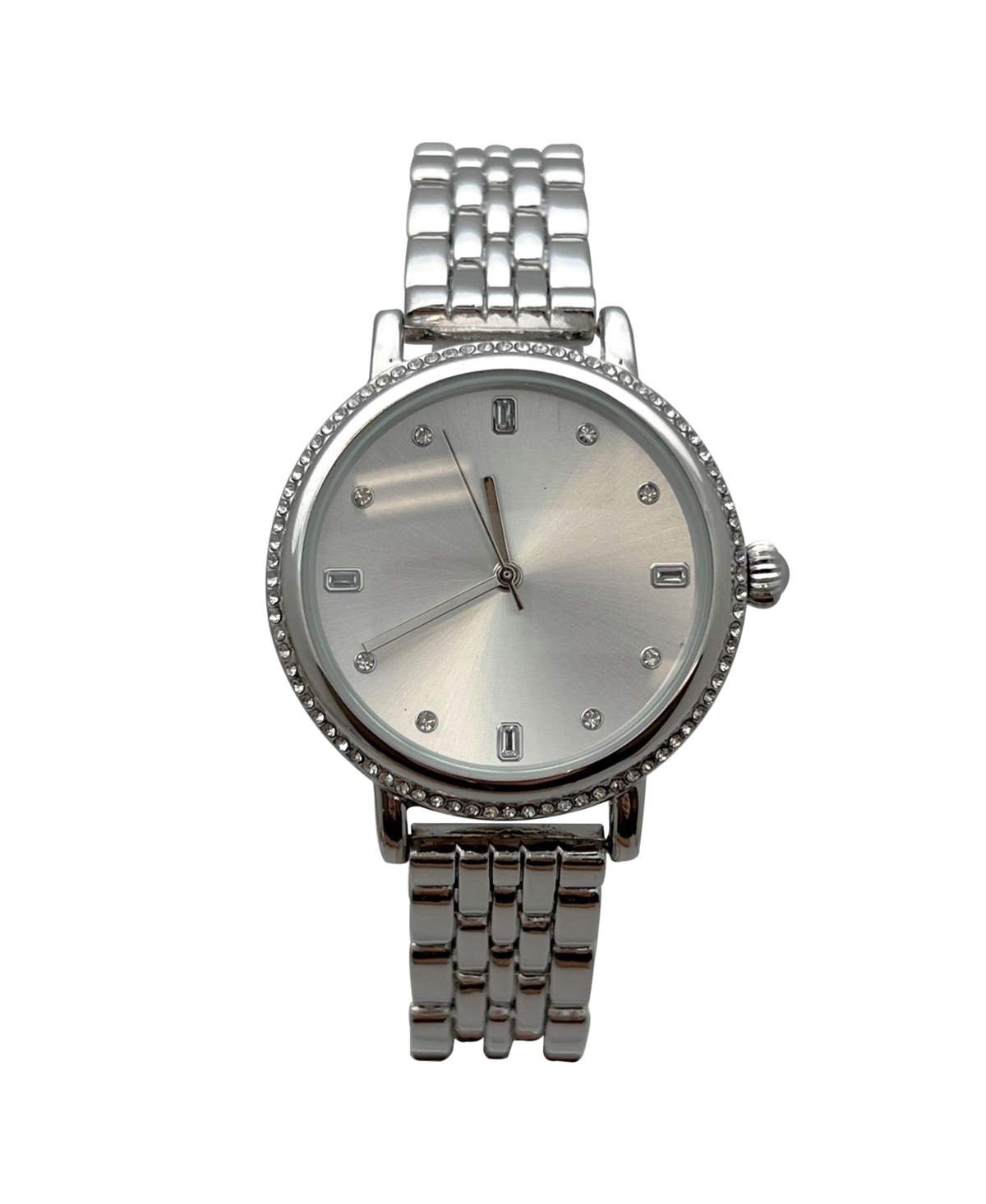 Click here for Olivia Pratt Silver Elegant Everyday Rhinestones B... prices