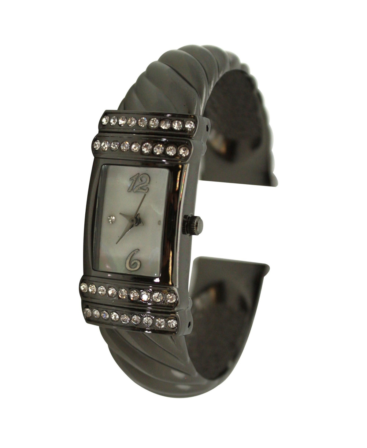 Click here for Gunmetal Square and Thin Face Bangle Women Watch -... prices