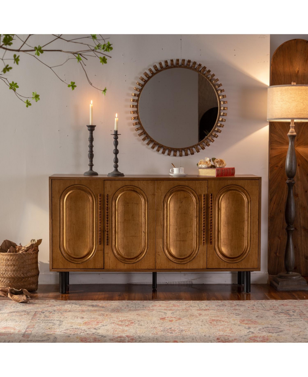 Click here for Streamdale Sideboard Buffet Cabinet - Wood Kitchen... prices