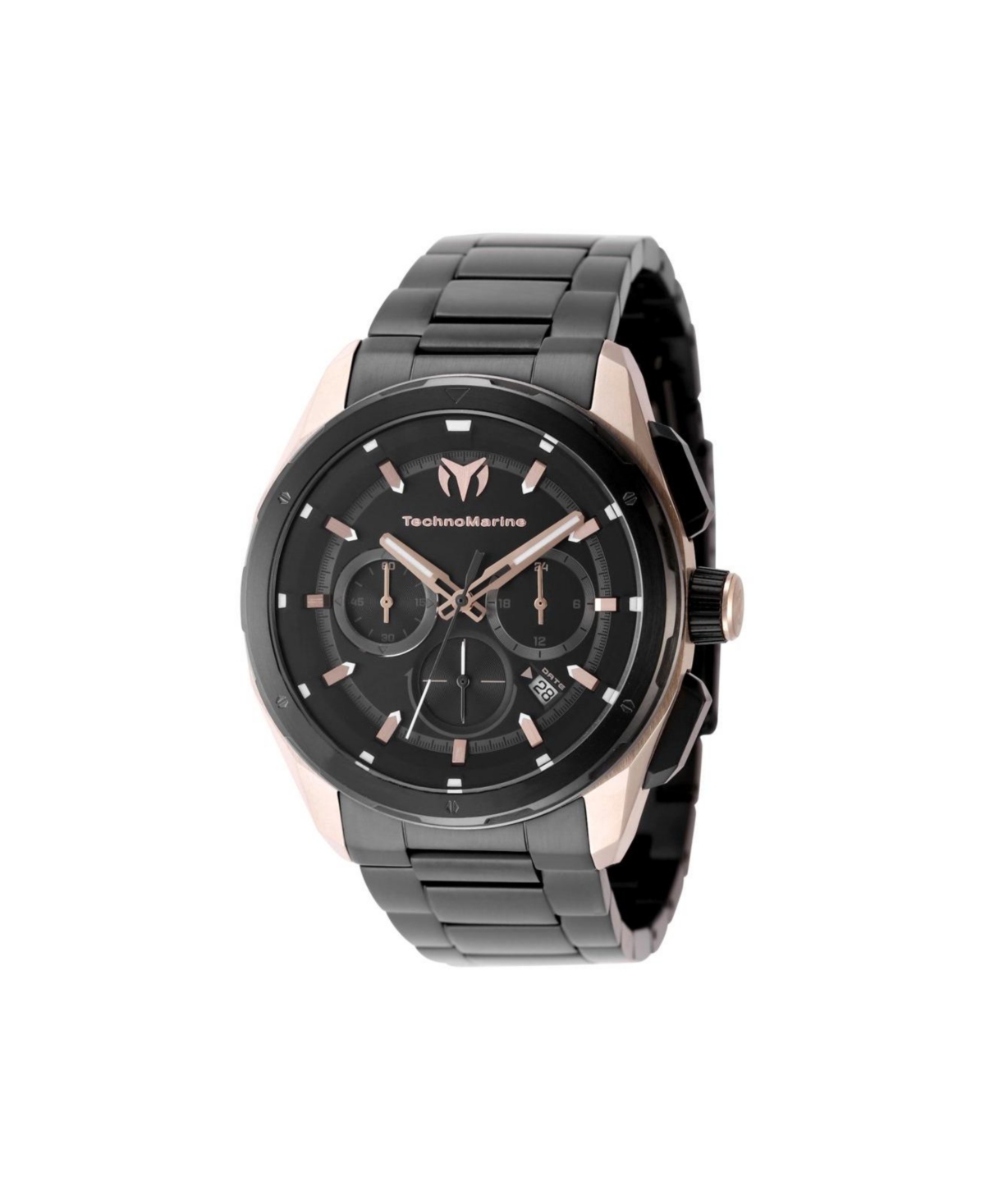 Click here for Technomarine Mens Tm-318092 Ocean Quartz Black Dia... prices