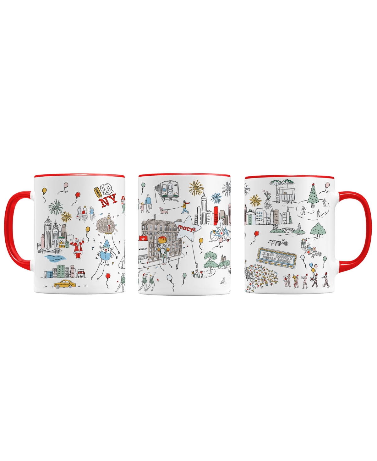 Click here for Masterpiece Studios Macys Printed Mugs  Set of 3 prices