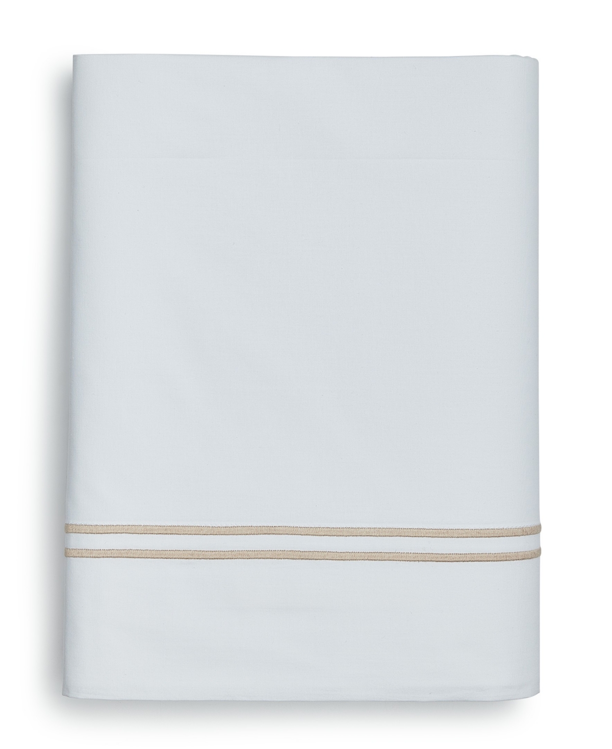 Click here for Sferra Grande Hotel Cotton Flat Sheet  Twin - Whit... prices