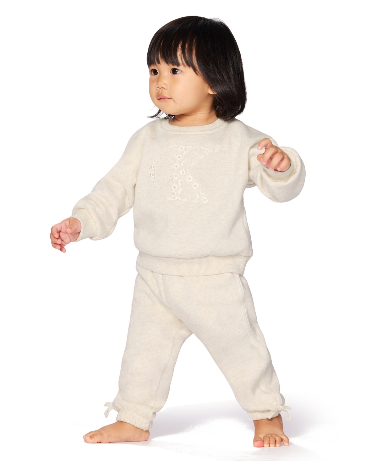 Click here for Calvin Klein Baby Girls 2-Piece Fleece Sweatshirt... prices