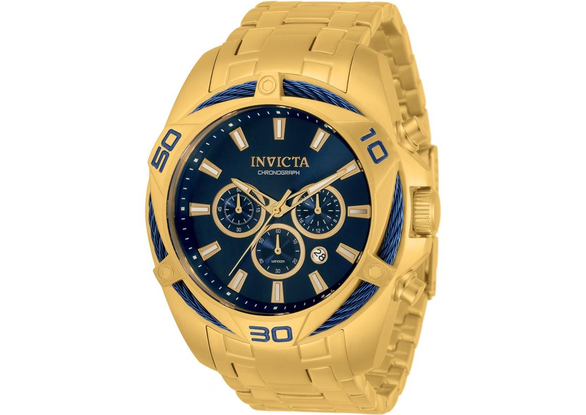 Click here for Invicta Mens 34120 Bolt Quartz Chronograph Blue Di... prices