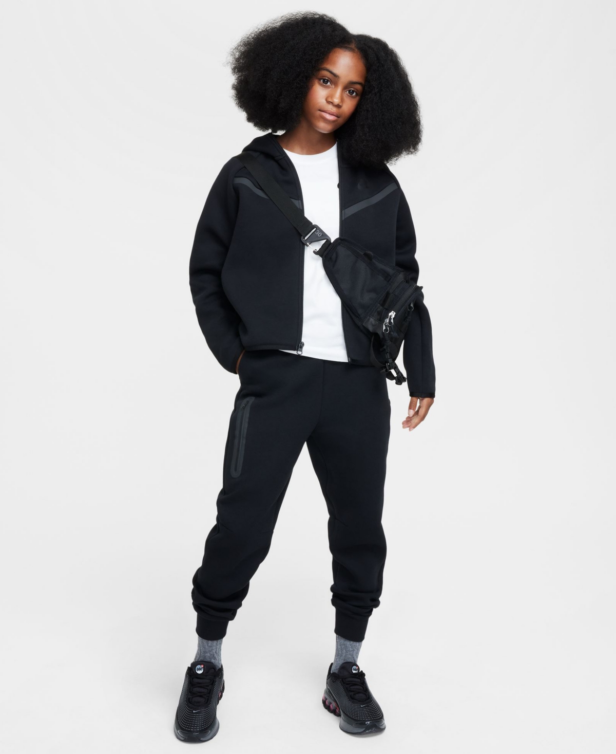 Click here for Nike Girls 7-16 Sportswear Tech Fleece Pull-On Jog... prices