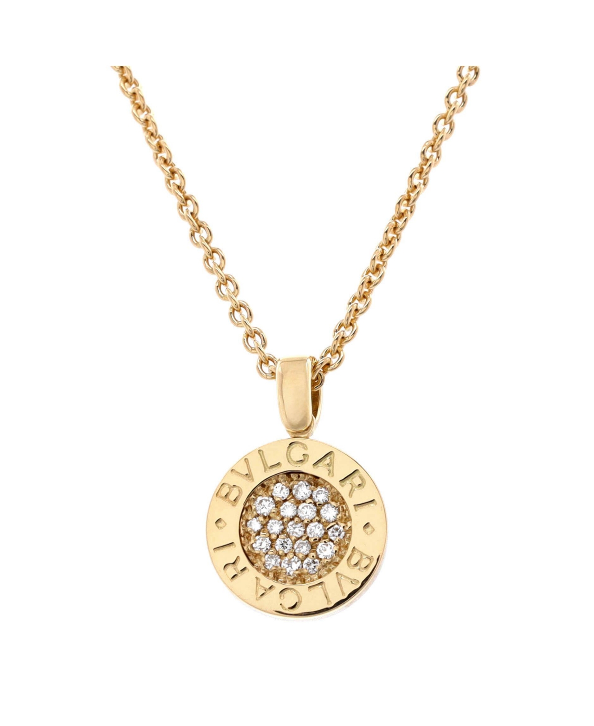 Click here for Pre-Owned Bvlgari Pendant Necklace - 18k yellow go... prices