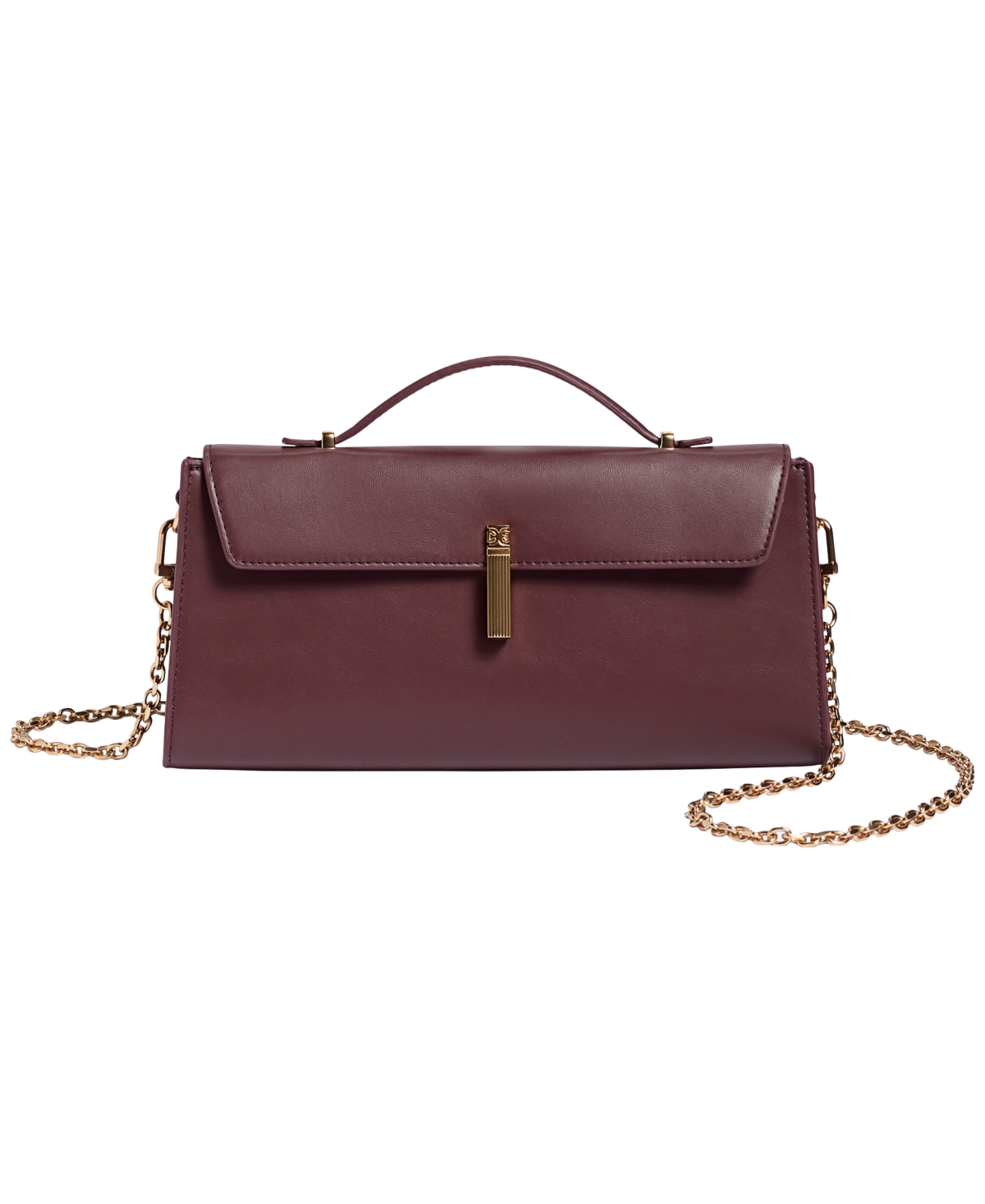 Sam Edelman Taylin Top Handle Clutch - Parisian Plum