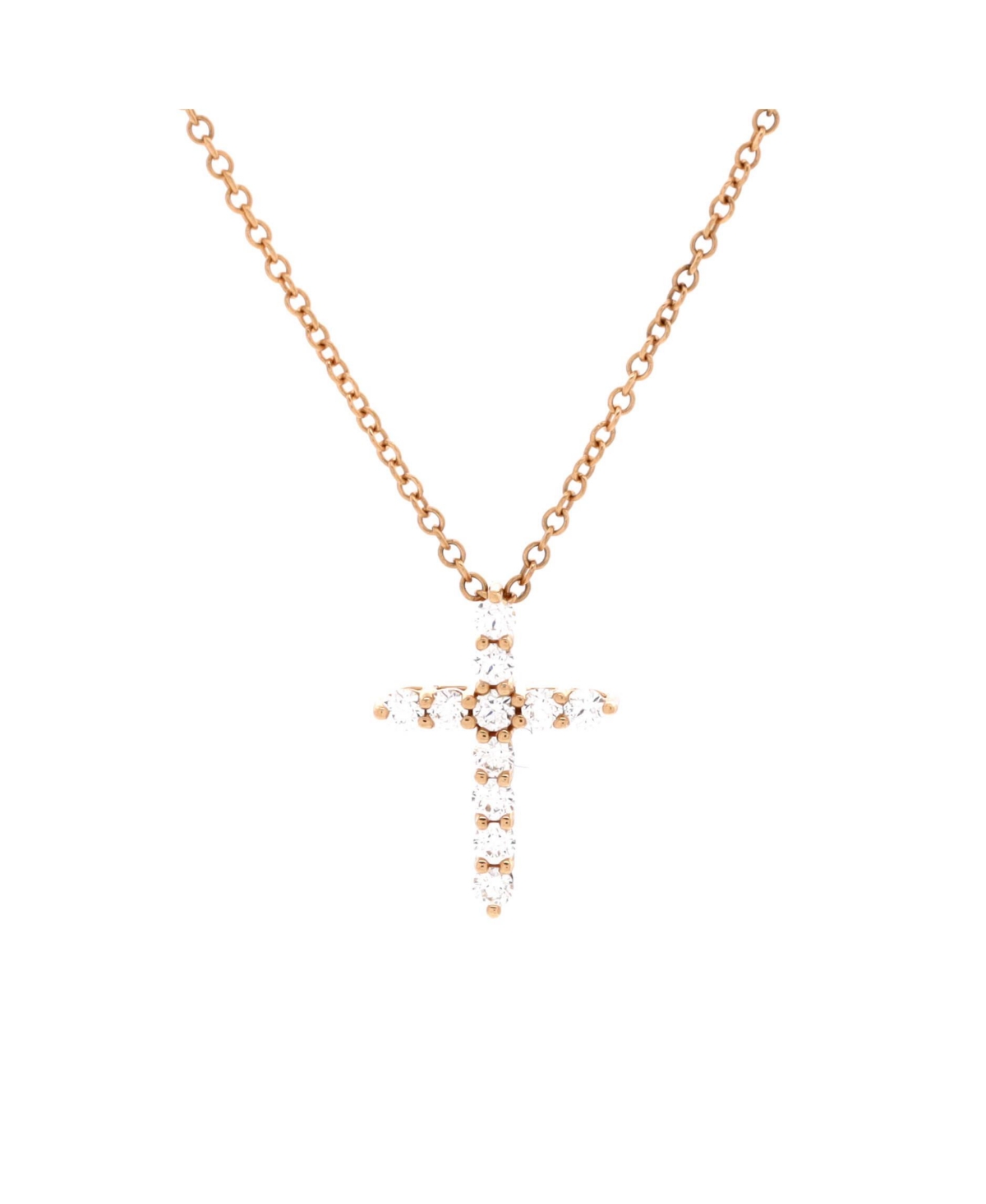 Click here for Pre-Owned Tiffany & Co. Cross Pendant Necklace - 1... prices