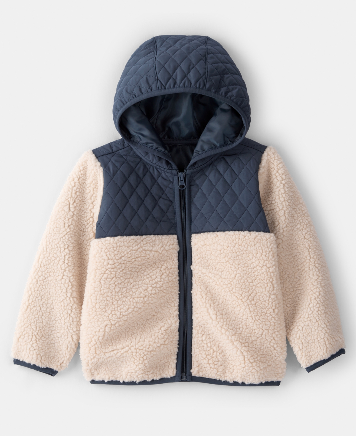Click here for Carters Boys Toddler 2T-5T Color Block Hooded Zip-... prices