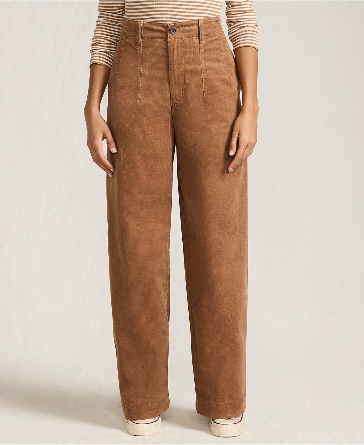 Click here for Lands End Womens Corduroy High Rise Wide Leg Top S... prices