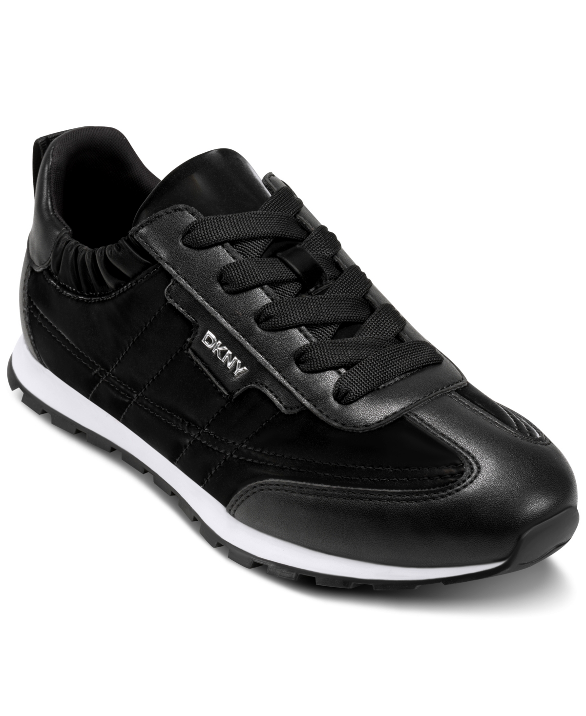 Click here for Dkny Fahn Lace Up Sneaker - Black prices