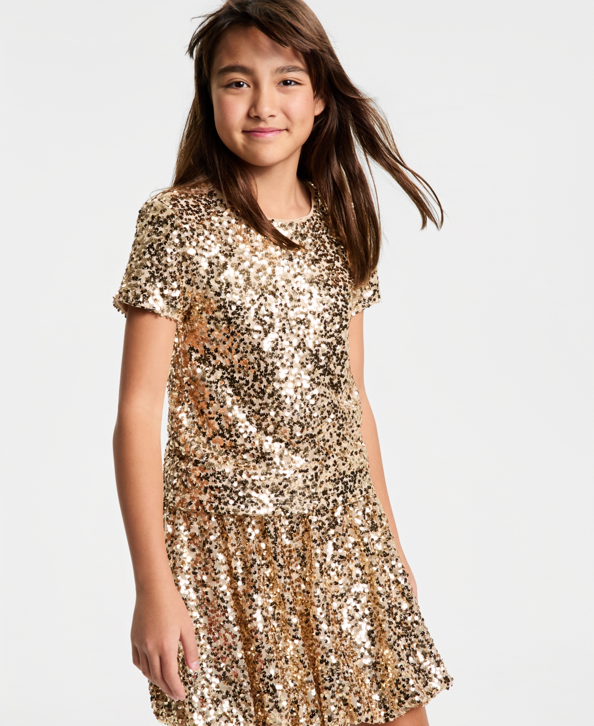 Click here for Epic Threads Girls 5-20 Sequin Detail Top  Macys E... prices