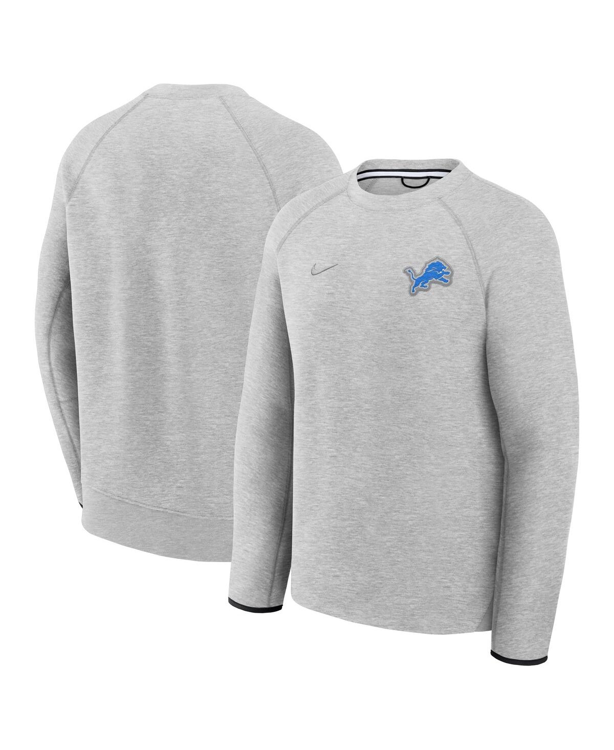 Click here for Nike Mens Heather Gray Detroit Lions Tech Fleece R... prices