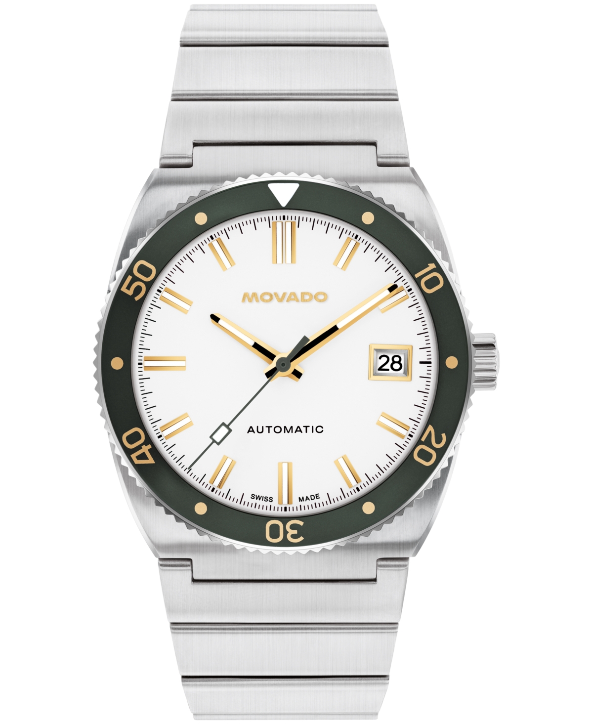 Click here for Movado Mens Ondoplan Swiss Automatic Stainless Ste... prices